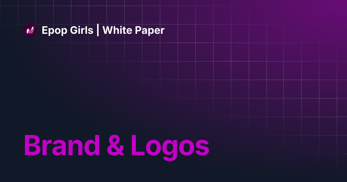 Brand & Logos | Epop Girls | White Paper